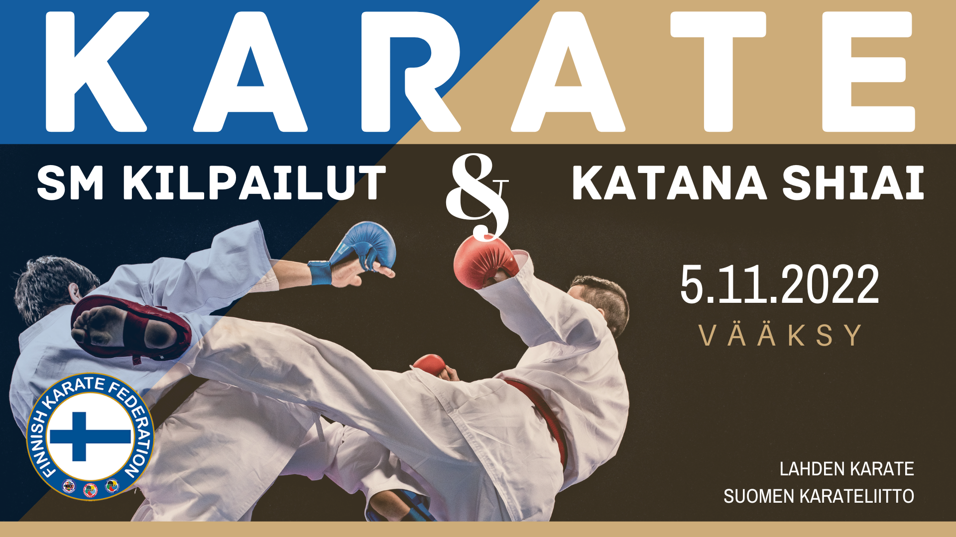 Karaten suomenmestaruuksista taisteltiin Vääksyssä 5.11. - Suomen ...